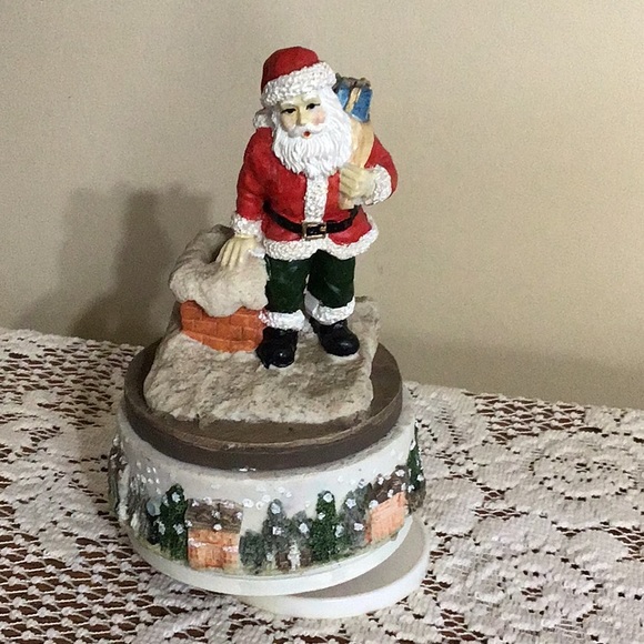 Holiday | Vintage Musical Santa Figurine | Poshmark
